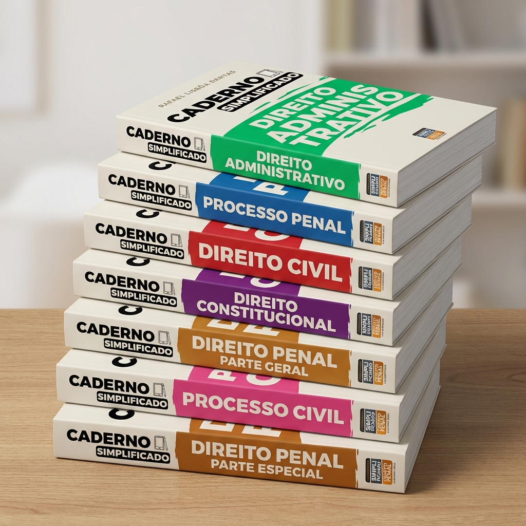 Cadernos Simplificados | Estude Direito do jeito certo